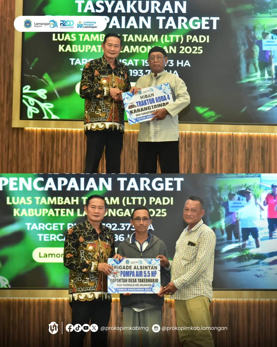 Target Luas Tambah Tanam Terlampaui, Pak YES Apresiasi Insan Pertanian ...