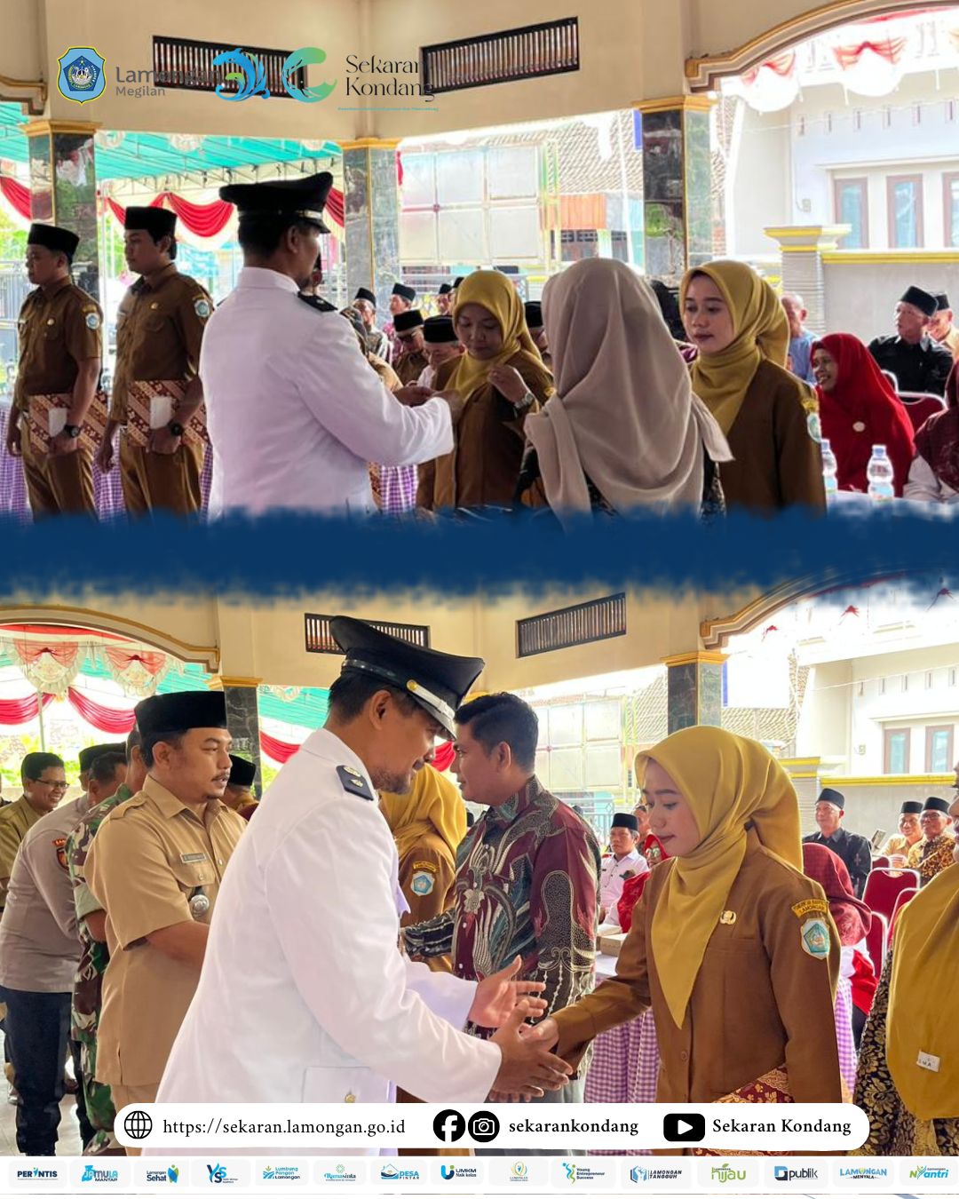 PELANTIKAN PERANGKAT DESA KEBALANKULON TAHUN 2025 | Kecamatan Sekaran ...