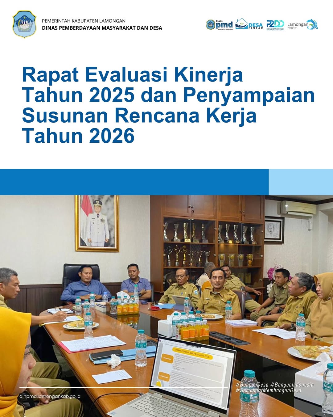 RAPAT EVALUASI KINERJA TAHUN 2025 DAN PENYAMPAIAN SUSUNAN RENCANA KERJA ...