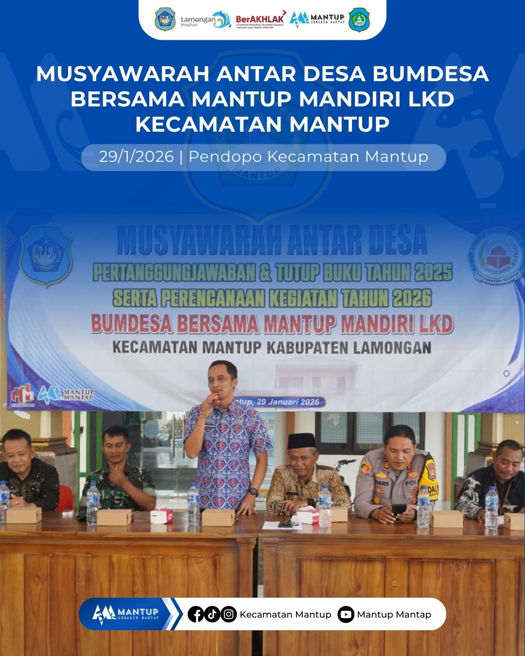 Musyawarah Antar Desa BUMDesa Bersama Mantup Mandiri LKD Kecamatan ...