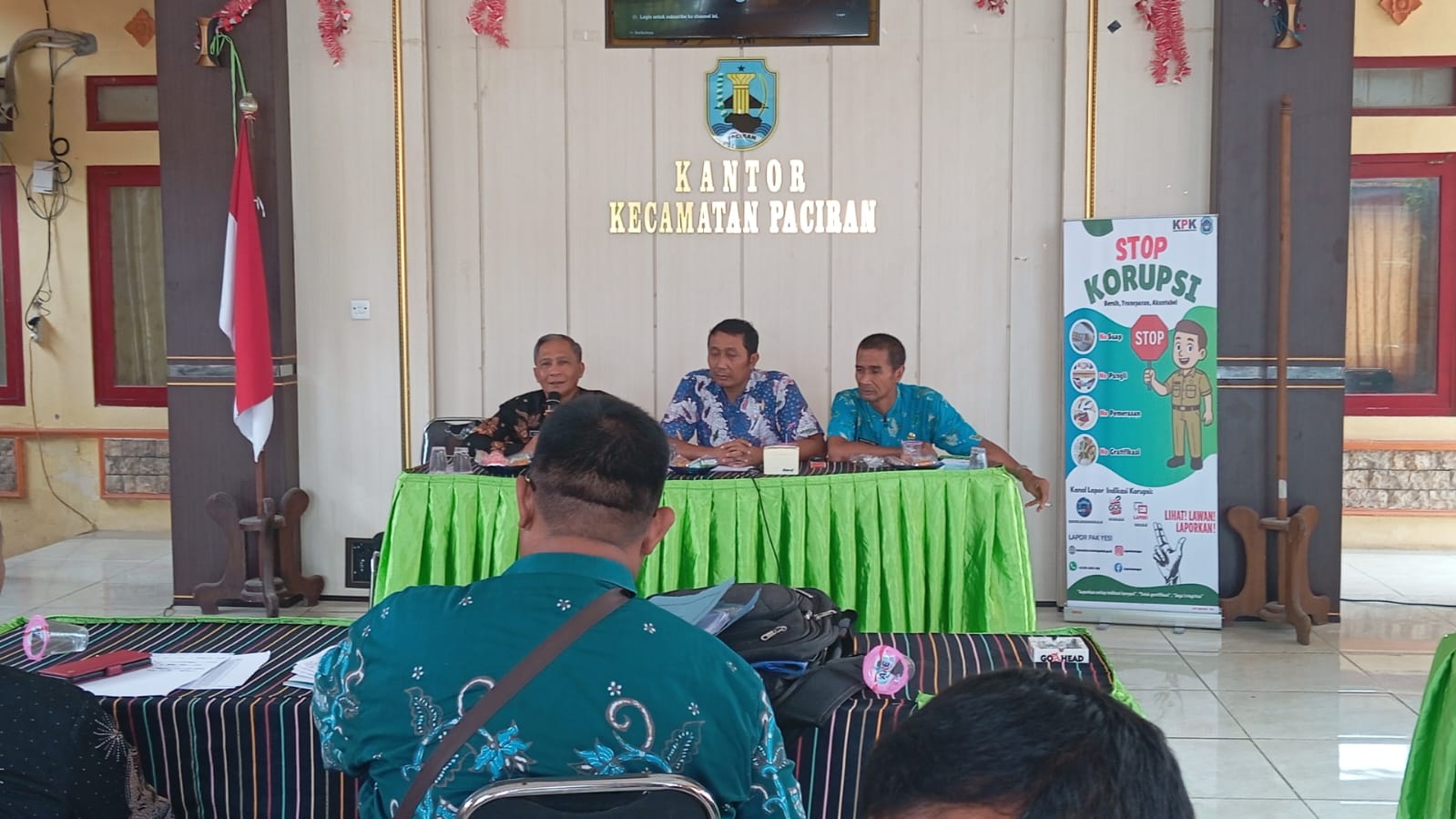 RAPAT EVALUASI PBB TAHUN 2025 OLEH BAPENDA DI KECAMATAN PACIRAN ...