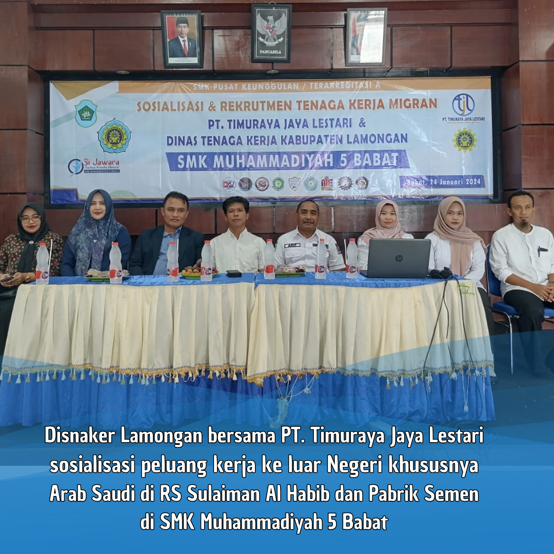 Galeri | Dinas Tenaga Kerja Kabupaten Lamongan